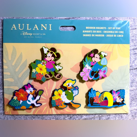 Disney | Wall Decor | Disney Mickey Minnie Donald Daisy Goofy In Hawaii ...